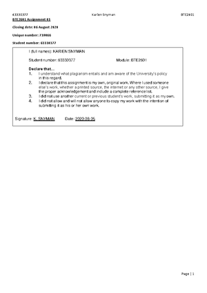[Solved] Assessor Define and explain the role using at least 1 one ...
