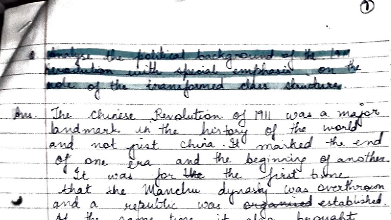 1911 Revolution: Political Background & Class Transformation Analysis ...