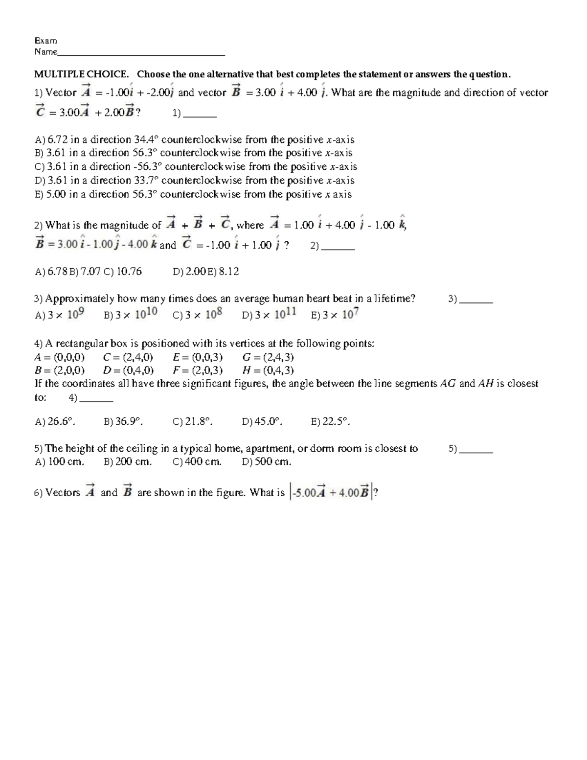 Chapter 1 MCQs for Exam Preparation - Studocu