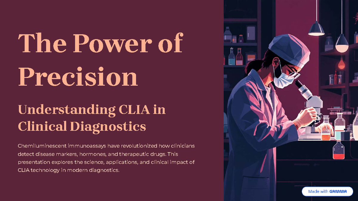 The Power of Precision: Understanding CLIA in Clinical Diagnostics ...