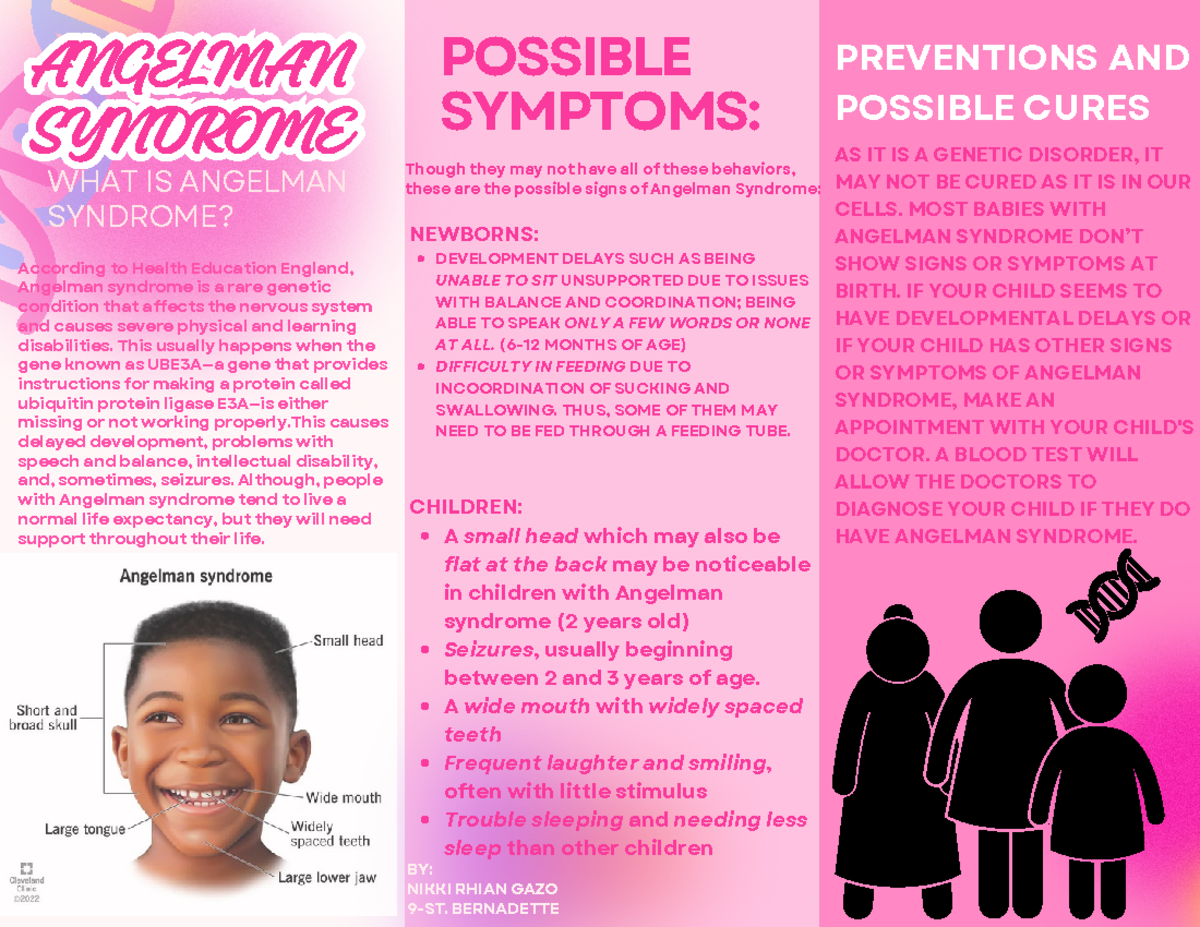 Angelman Syndrome Signs In Baby