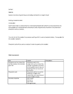 Unit 15 Assignment briefs for all assignments - BTEC Assignment Brief ...