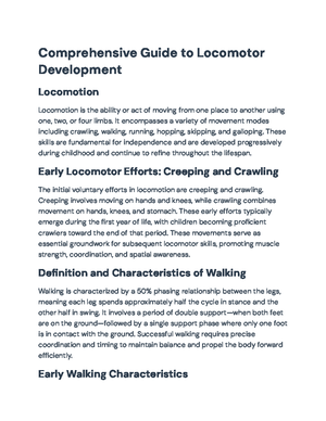 Comprehensive Guide to Lifespan Motor Development: Ballistic Skills ...