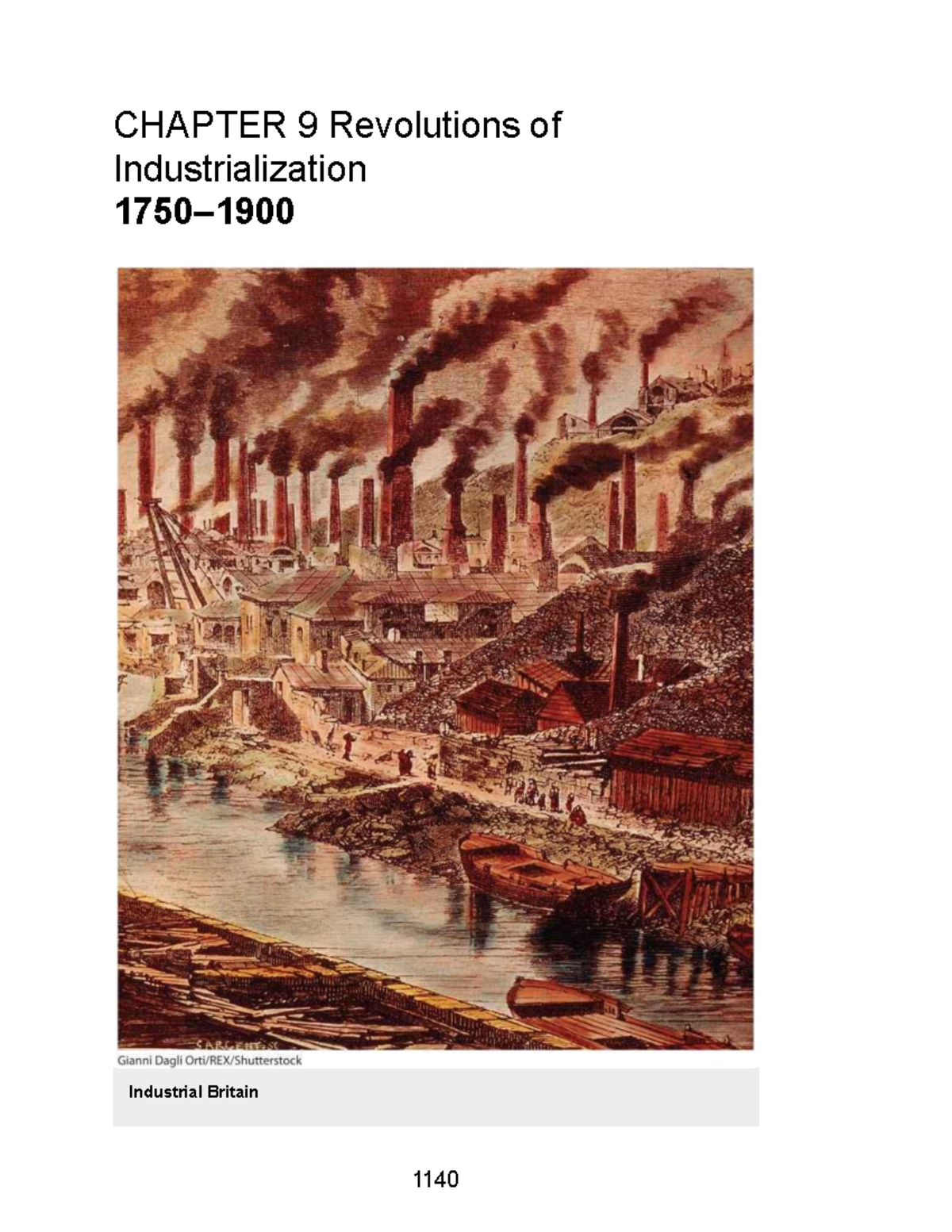 CHAPTER 9: The Industrial Revolution in Britain and Its Global Impact ...