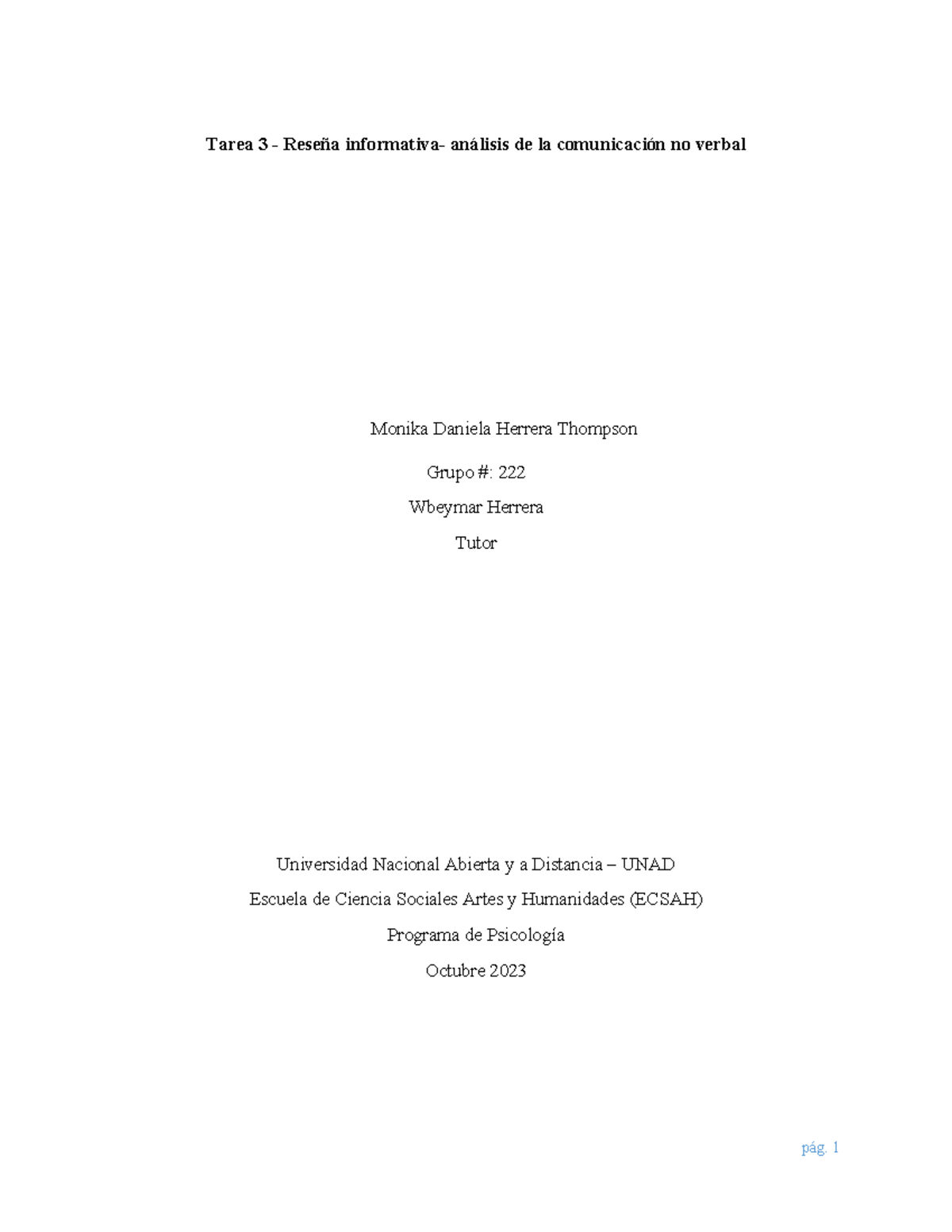 Reseña Herrera Thompson Monika Daniela 222 - Tarea 3 - Reseña ...