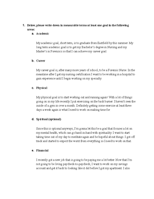 [Solved] 1 Write the six questions of the Wise Choice Process and ...