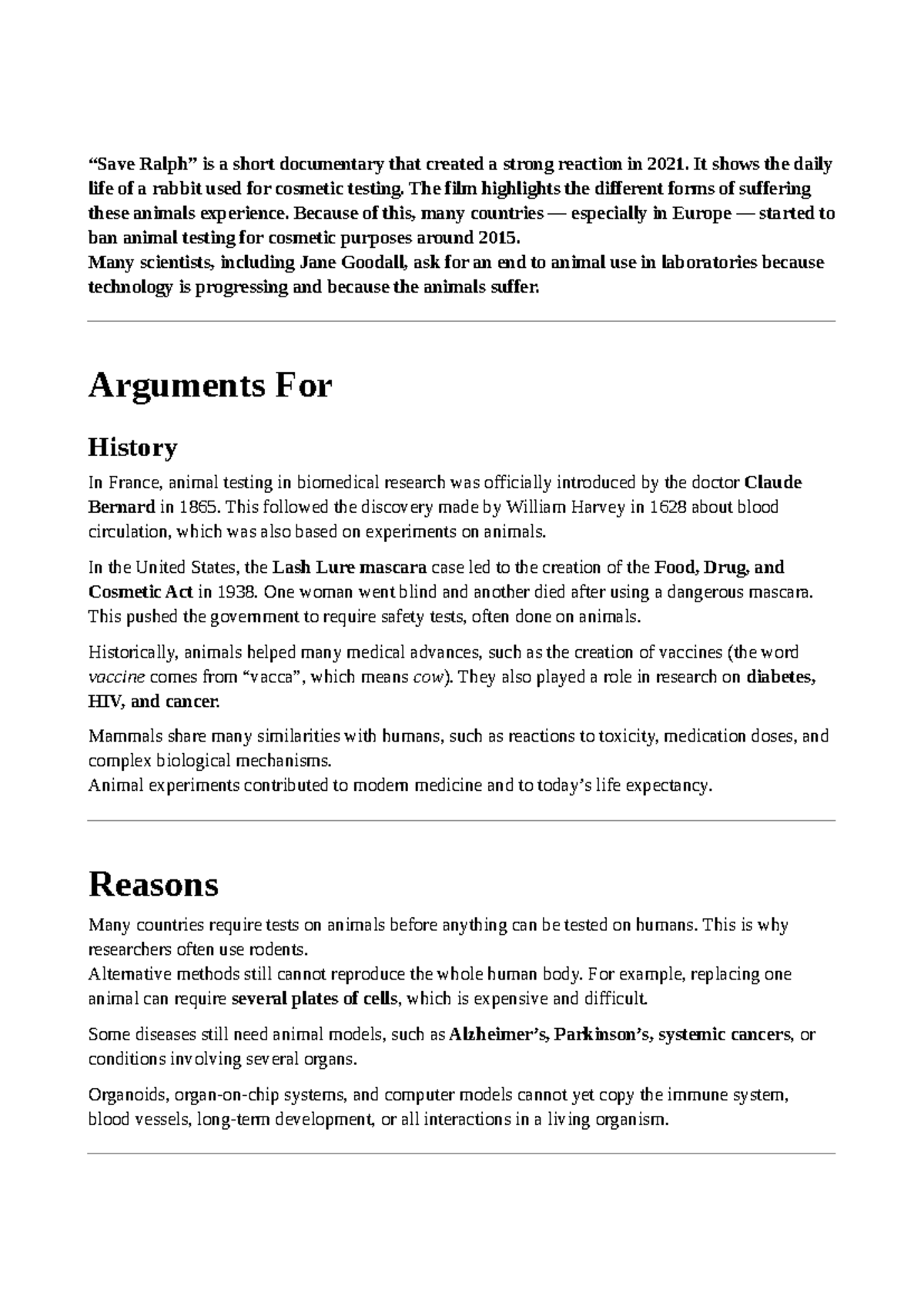 Animal Testing Ethics: A Critical Review of Practices and Alternatives ...