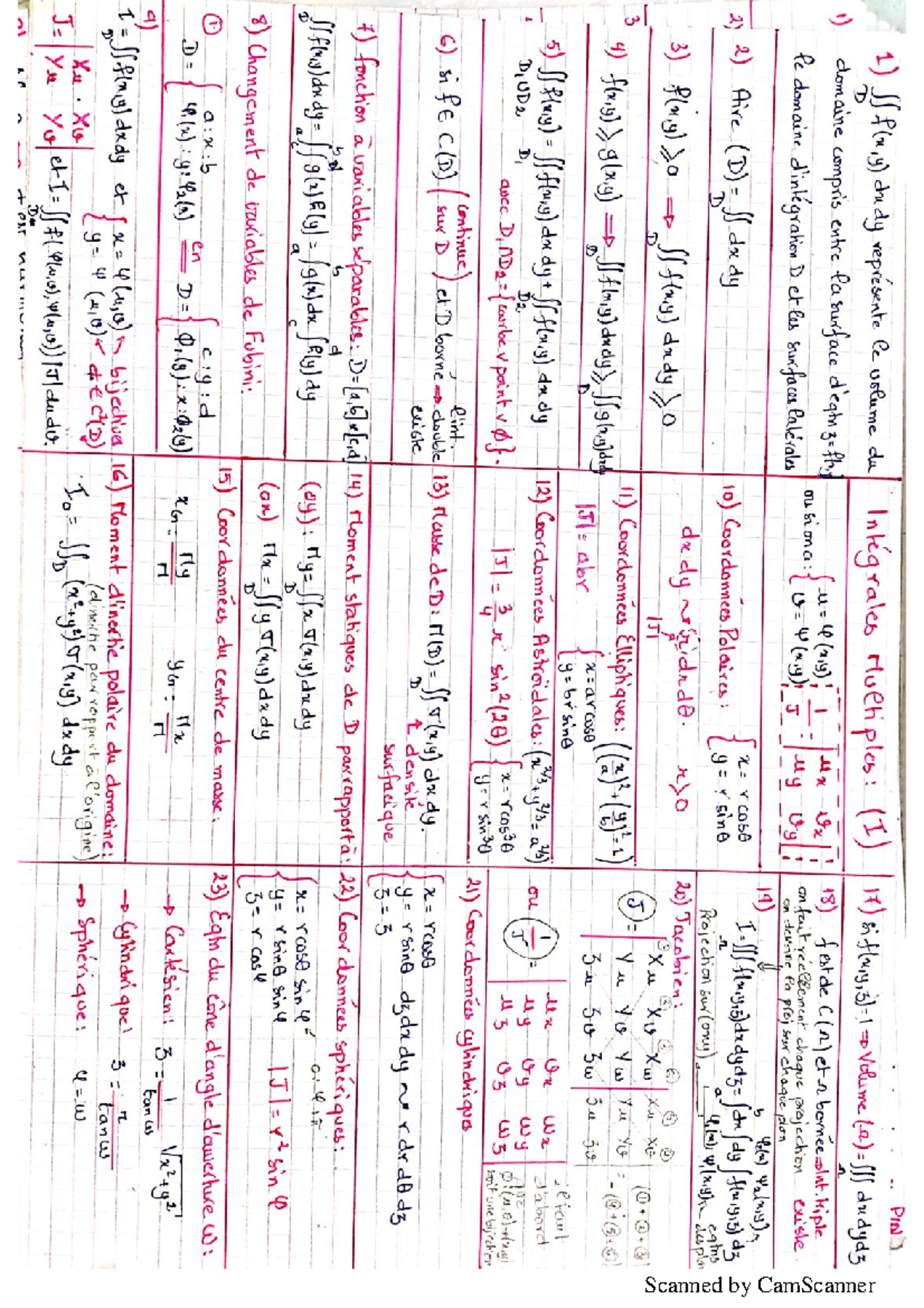 Analyse maths res - Analyse 4 - Studocu