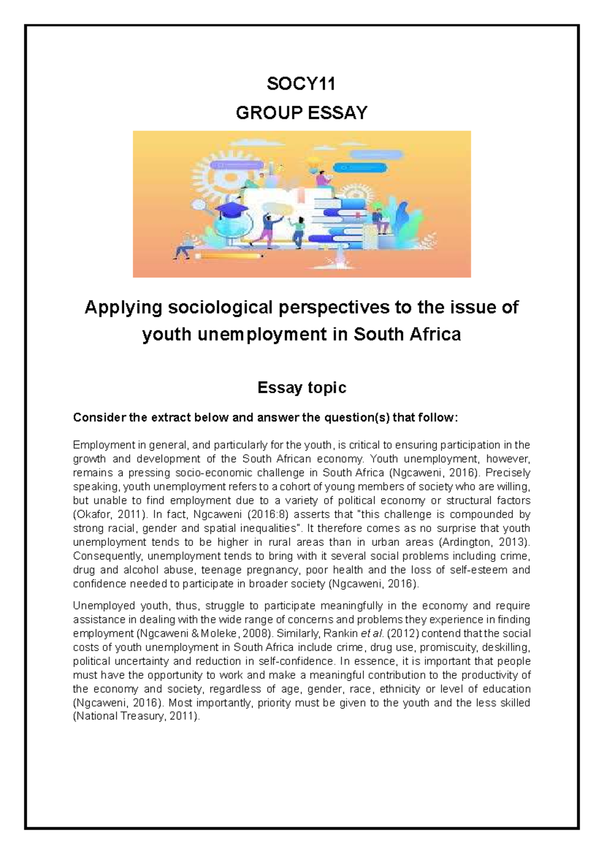 SOCY111+Essay+2025+Guidelines - SOCY GROUP ESSAY Applying sociological ...