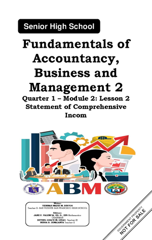 ABM FABM2 Module 8 Lesson 2 Income AND Business Taxation - Fundamentals ...