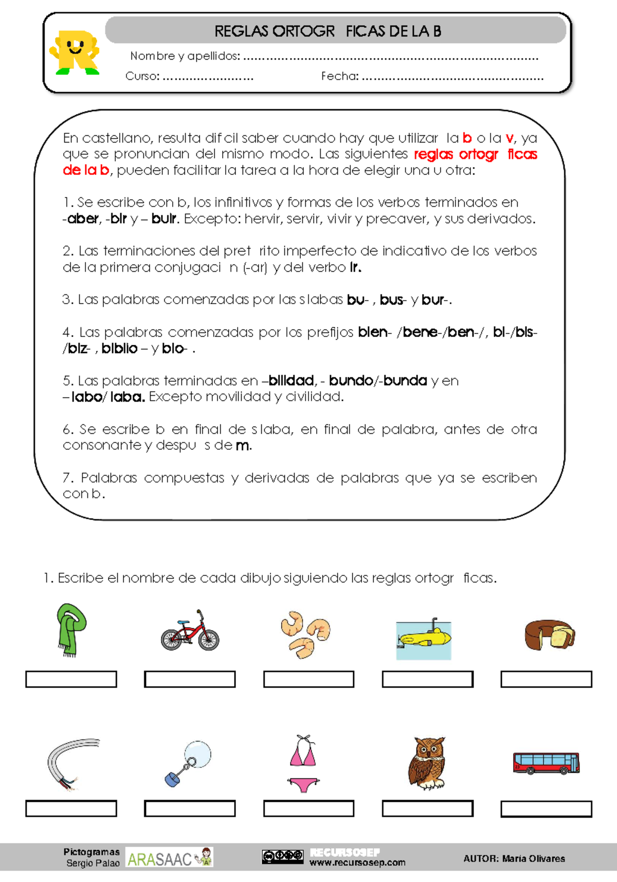 REGLAS ORTOGRÁFICAS EN ESPAÑOL: B, V, G, J, H, M, N, C, Z - Studocu