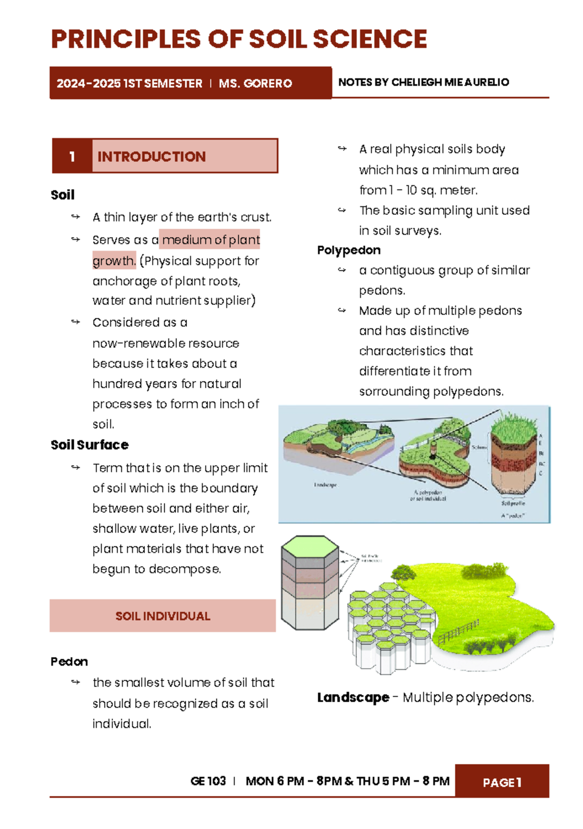 AGRI 2 - Final Exam Notes on Principles of Soil Science - Studocu