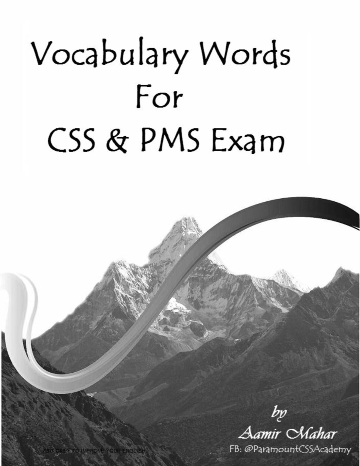 Vocabulary Notes for CSS PMS Exam Preparation by Aamir Mahar - Studocu