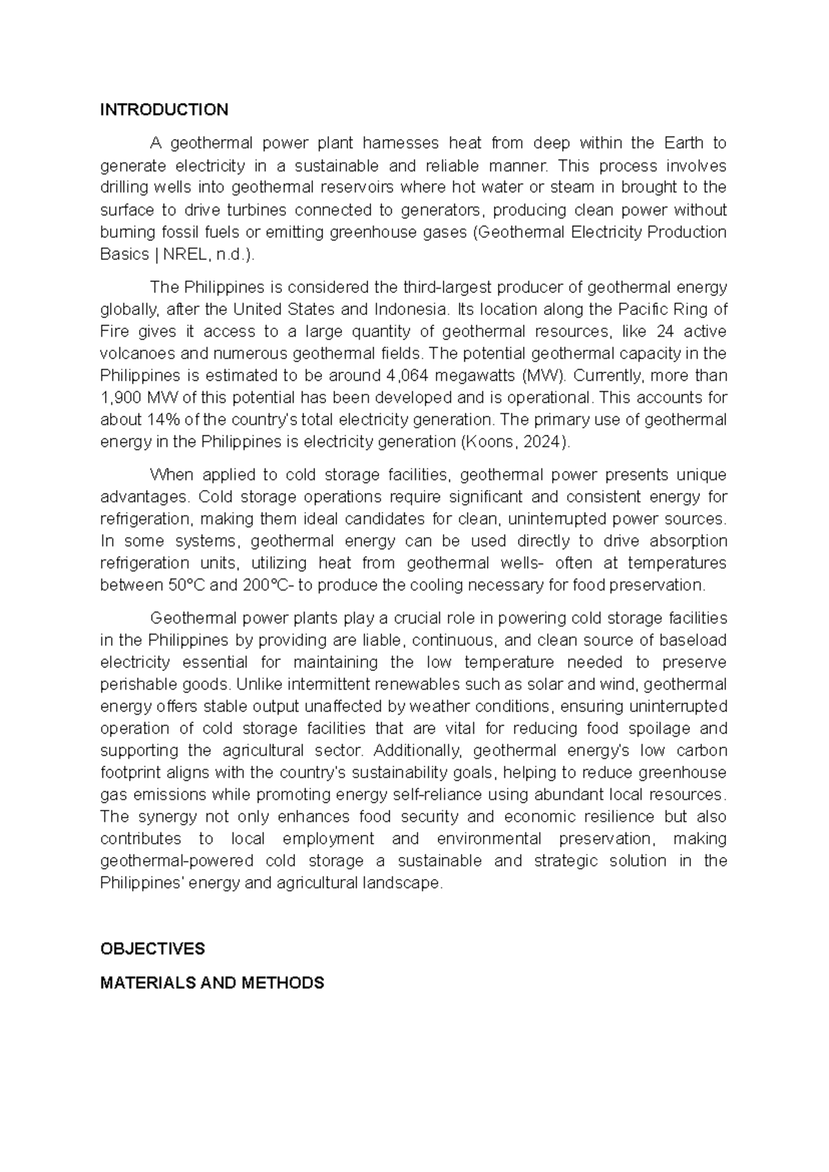 Geothermal Energy Applications in Agriculture: A Comprehensive Study ...