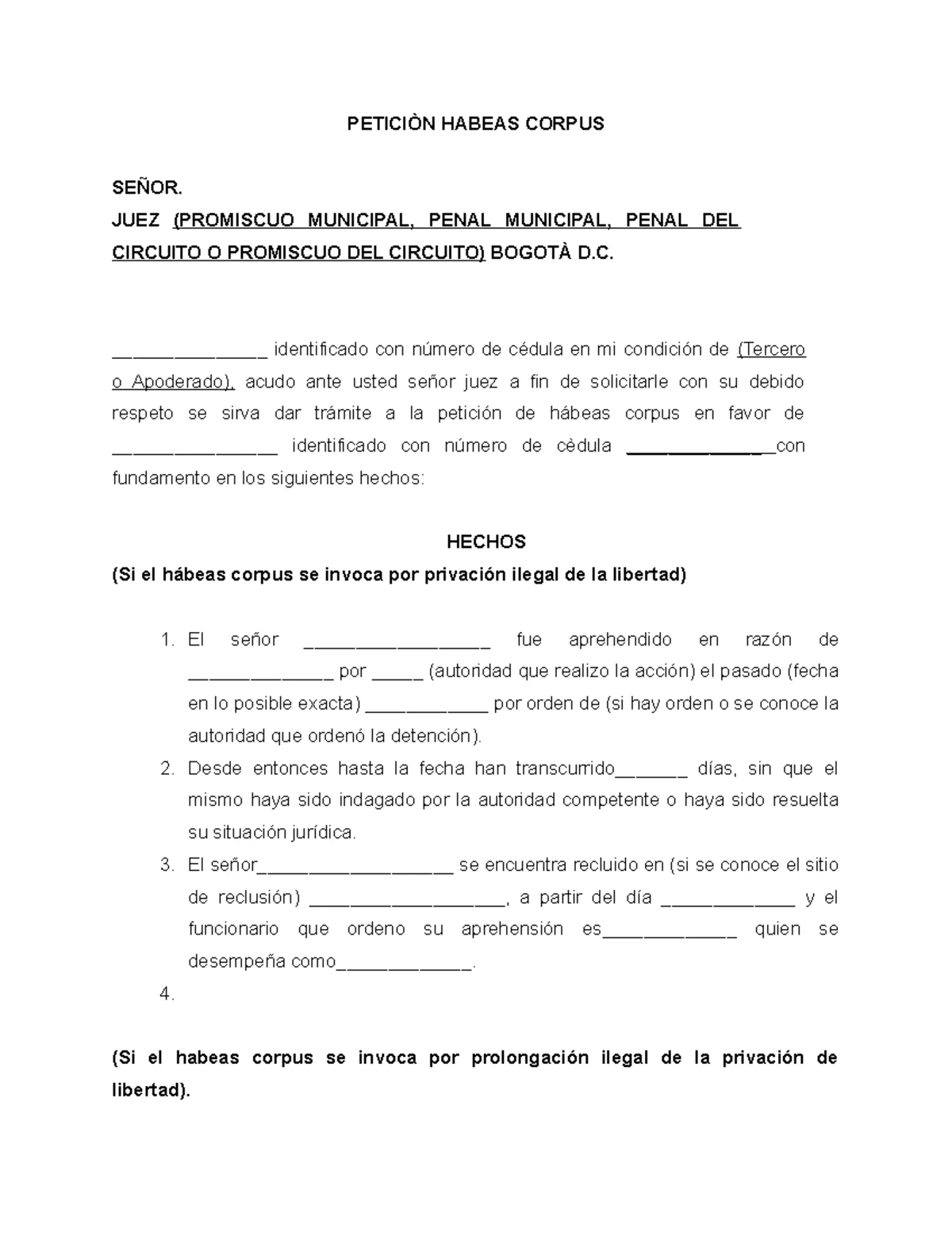 Modelo de Impugnación de Fallo de Tutela - Formato Legal - Studocu