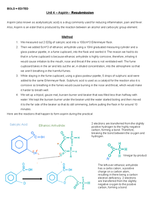 Unit 4 - Assignment B - Resubmission - Unit 4 – Learning aim B ...