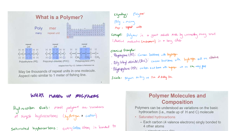 Understanding Polymers: Structure, Types, and Properties (CHEM 101 ...