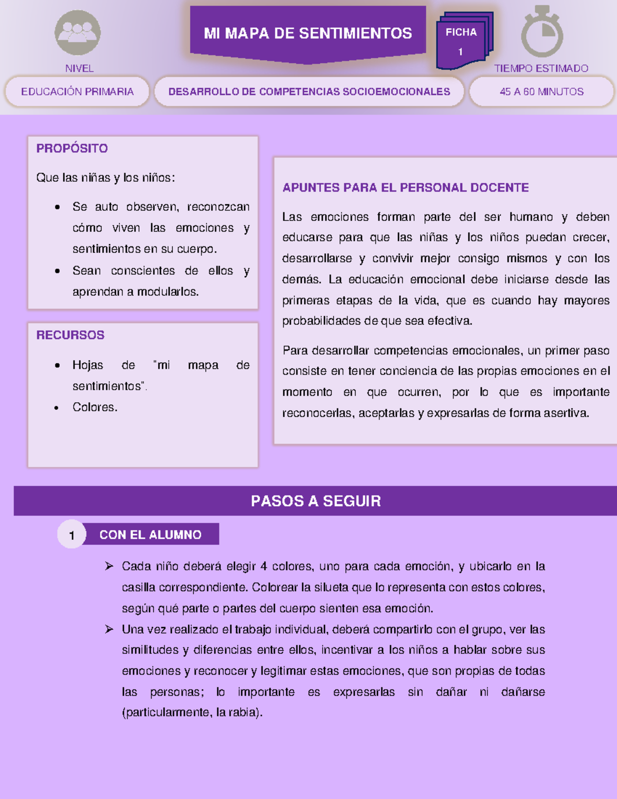 Ficheros - POIUYTREW - Cada niño deberá elegir 4 colores, uno para cada ...