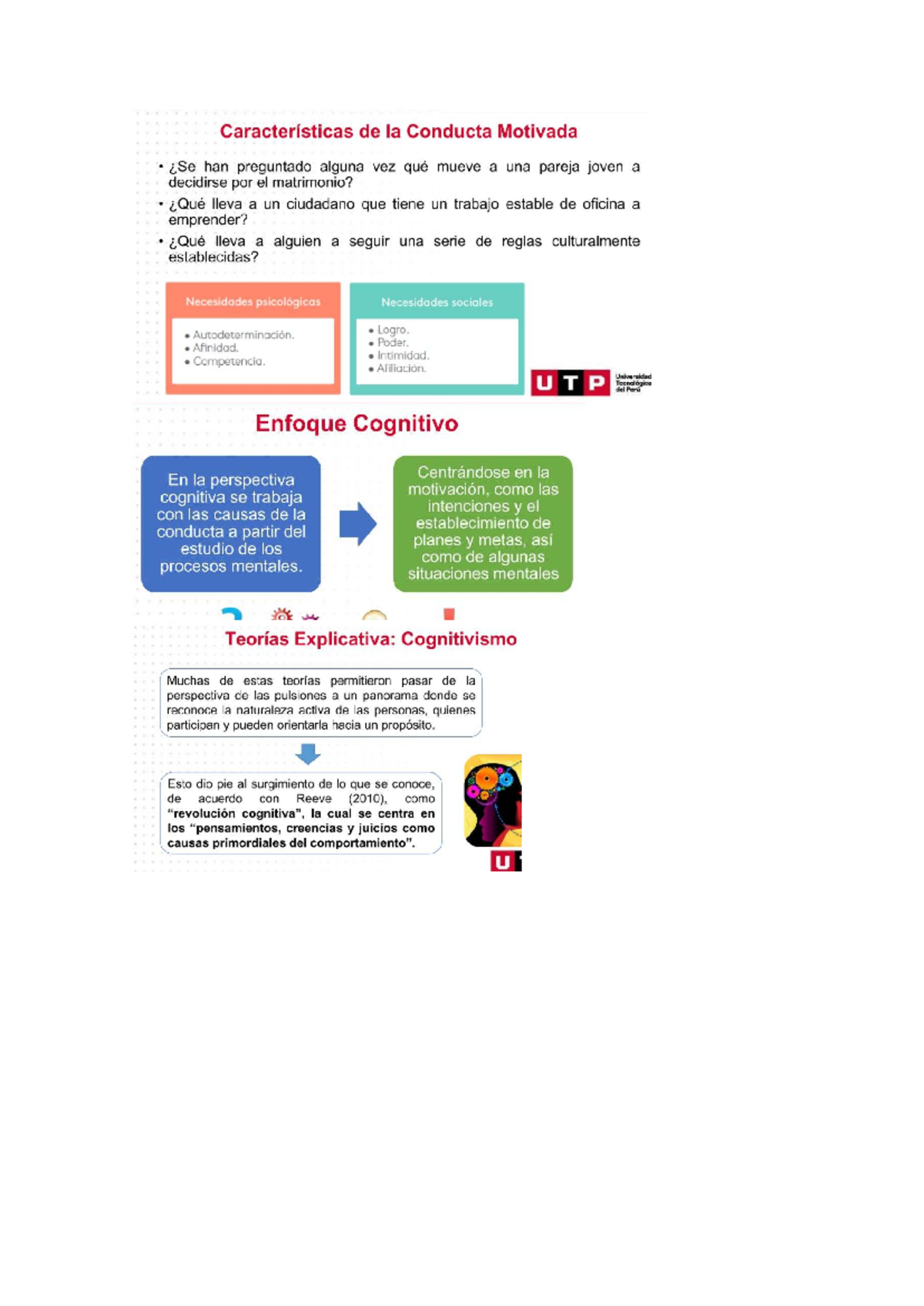 UTP Programa de Motivación: Análisis y Estrategias de Conducta Motivada ...