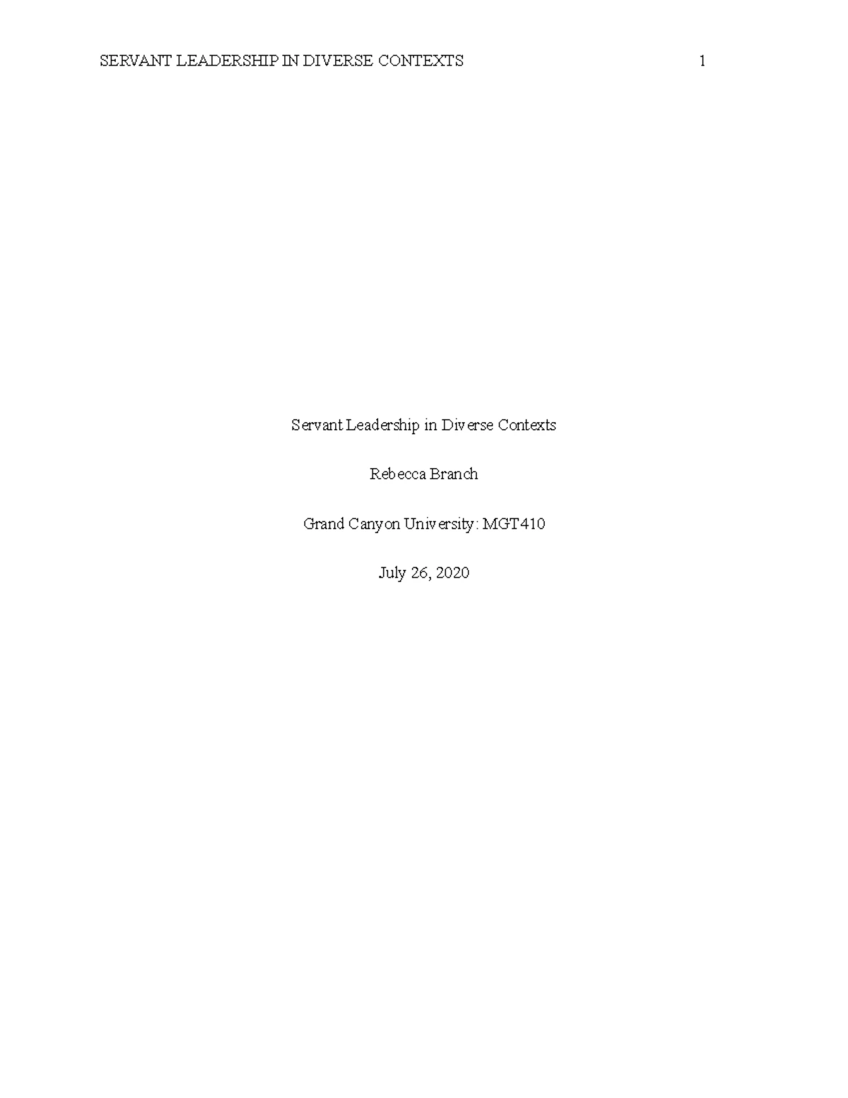 MGT-420 Midterm Exam Comprehensive Study Guide for Topics 1-4 - Studocu