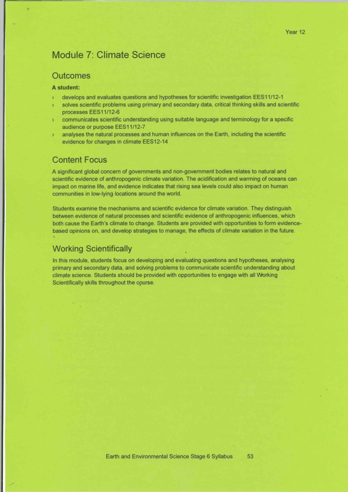 Module 7: Climate Science 2 Study Notes - Studocu