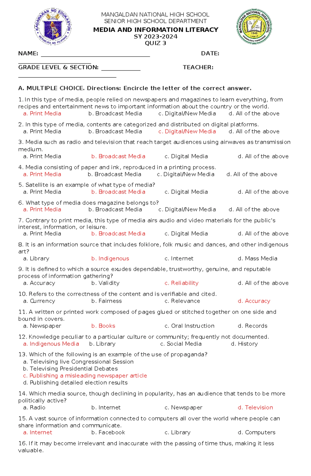 JAVA - Q1 - WEEK 4 - Lesson 3 Daily Lesson Plan - Studocu