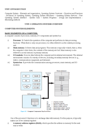 Unit 2-1 - Notes - UNIT II – PROCESS MANAGEMENT Syllabus Processes ...