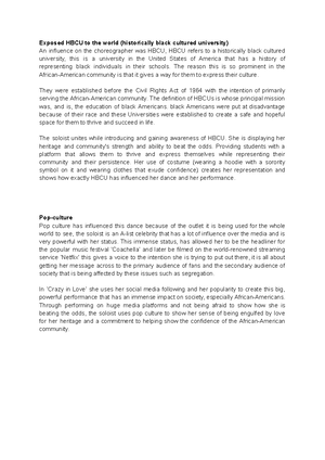 VCE Dance Terminology - Abstraction A choreographic device where a ...