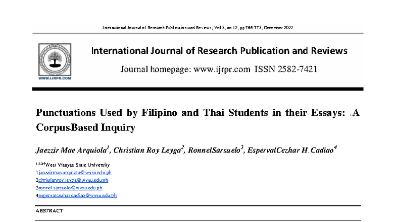 Ijrpr 8636 - dgfnm - International Journal of Research Publication and ...