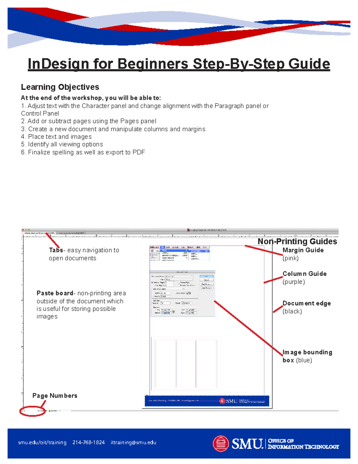 InDesign for Beginners: Key Learning Objectives and Tips - Studocu