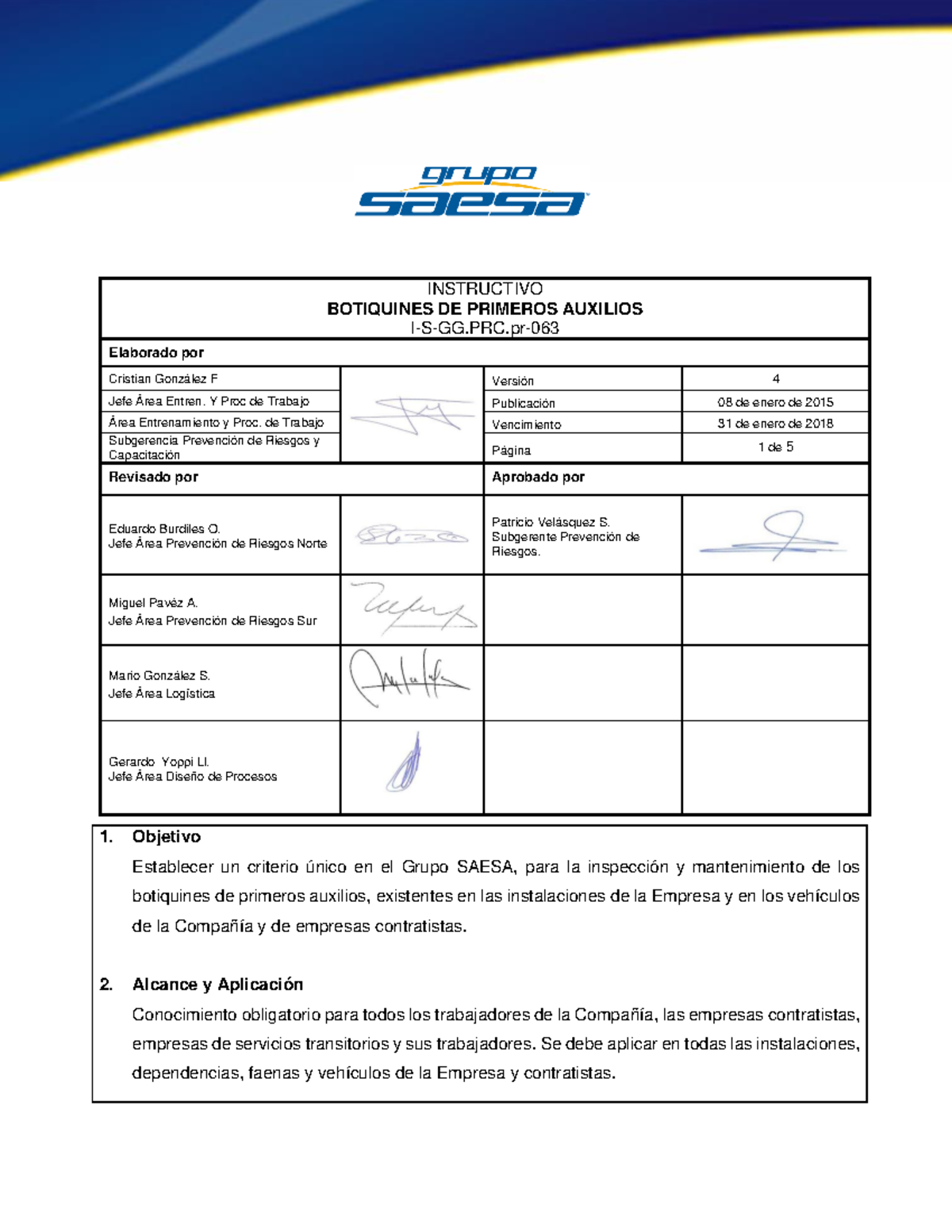 Instructivo de Botiquines de Primeros Auxilios - Versión Actualizada ...