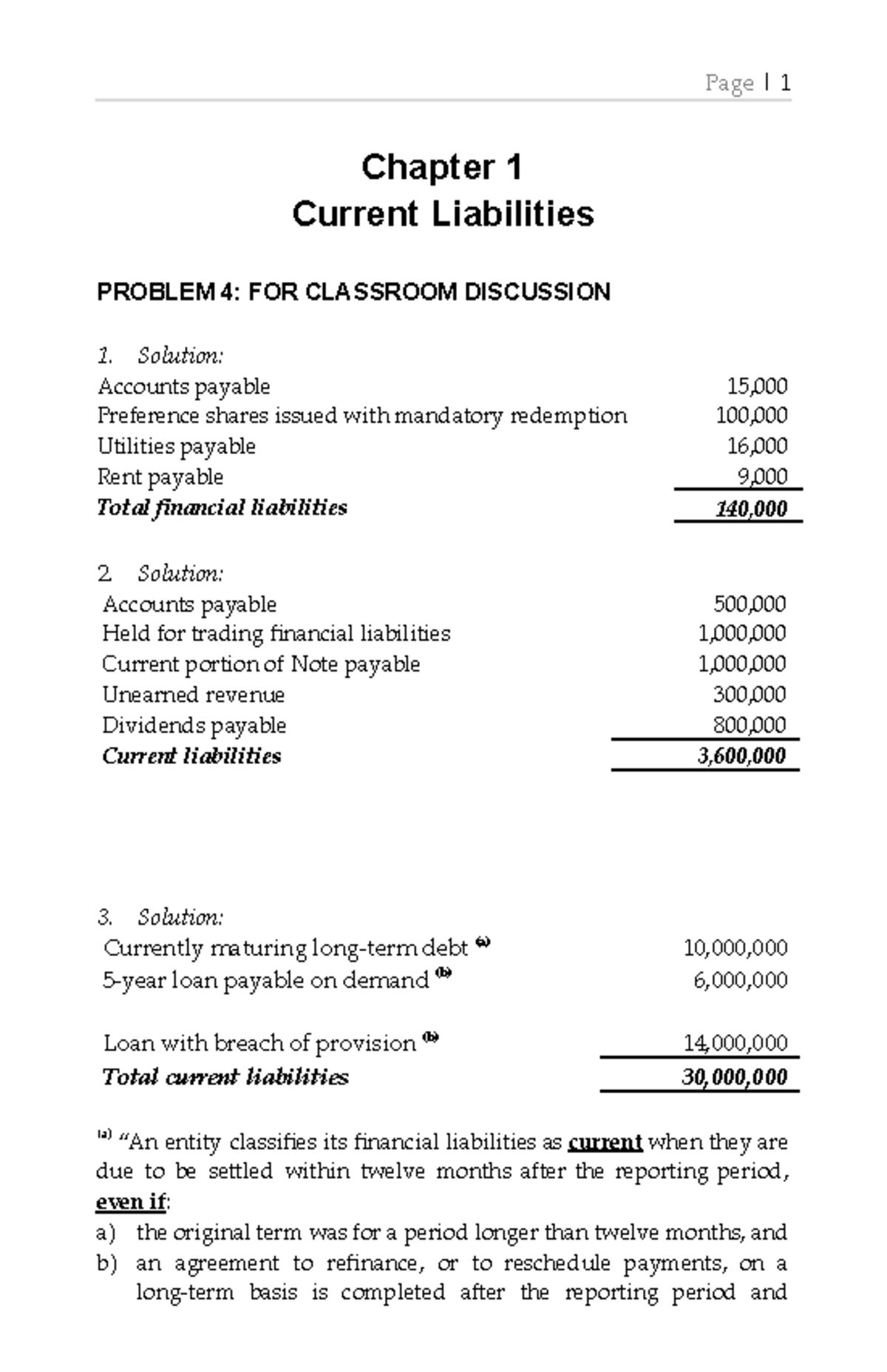 CD Chapter 1: Understanding Current Liabilities and Their ...