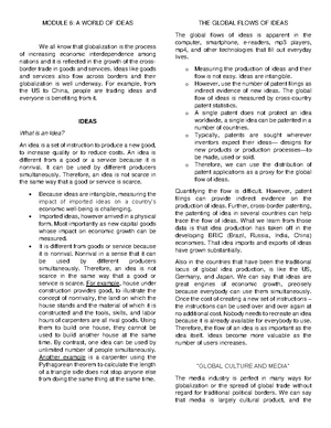 Module 1 - The Contemporary World - MODULE 1: THE CONTEMPORARY WORLD ...