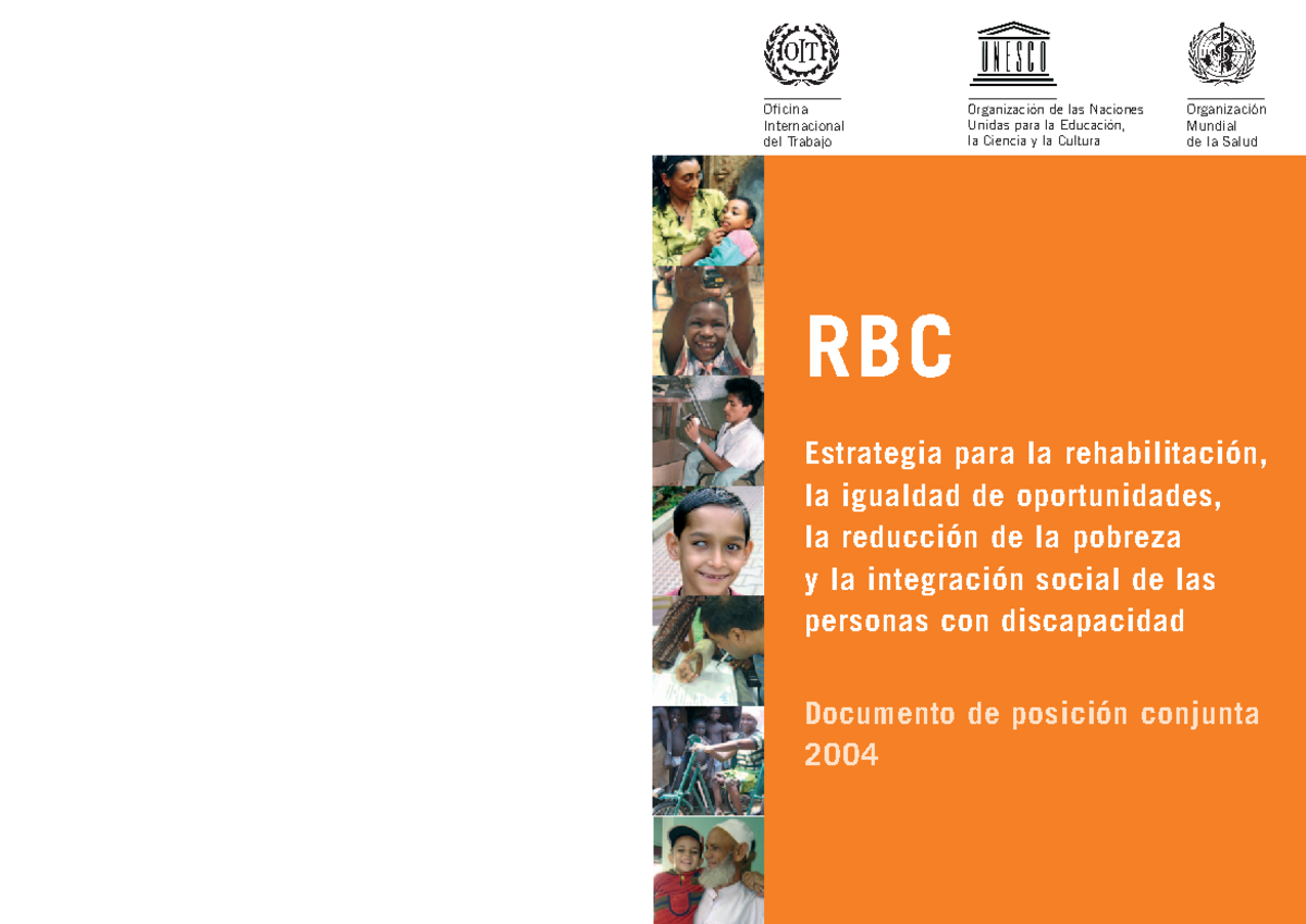 Estrategia RBC - Paper de rehabilitación basada en la comunidad - RBC ...