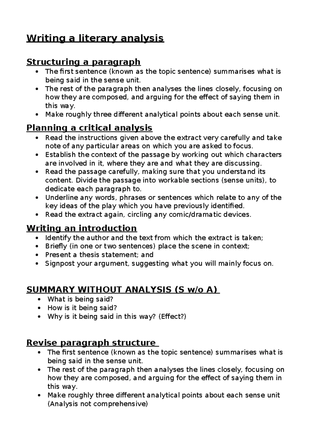Eng HL Paper 1 Study Guide - ENGLISH HOME LANGUAGE: PAPER 1 Question 1: Text A (Article) Types ...