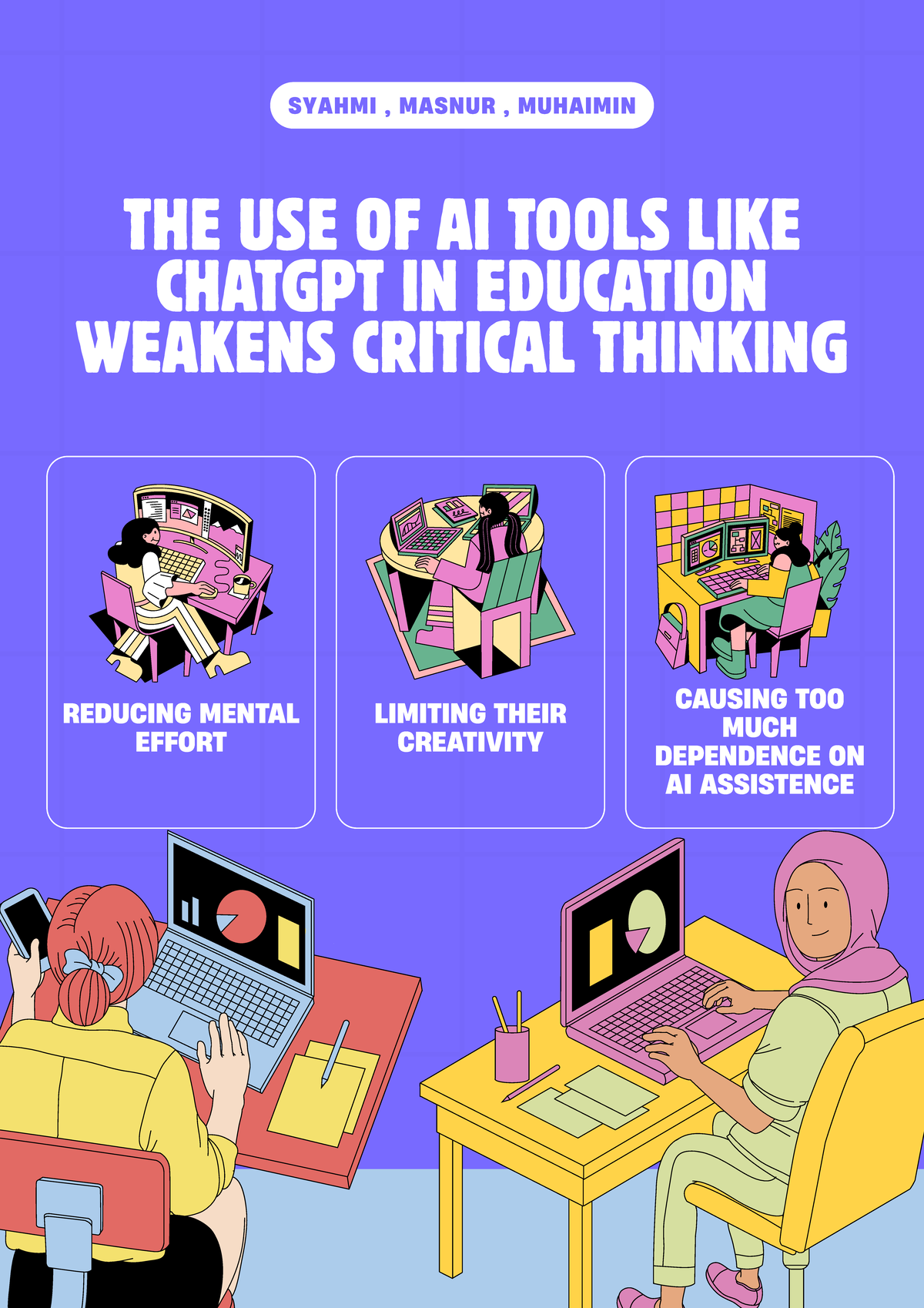 Poster For Essay - English for Academic Writing - THE USE OF AI TOOLS LIKE CHATGPT IN EDUCATION ...