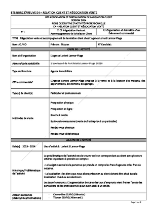 Cours ADOC Agencer ET Maintenir UN Espace Commercial Physique Attractif - ABDELHAFID LAHCENE BTS ...