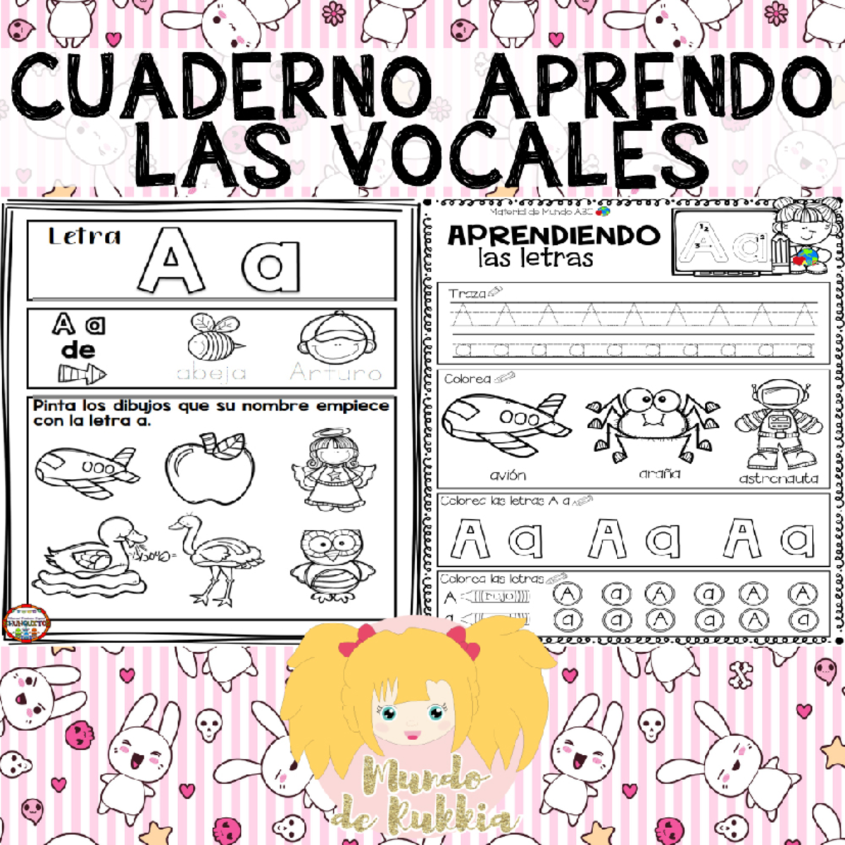 Cuaderno Aprendo Vocales - Material de Mundo ABC 12 - Studocu