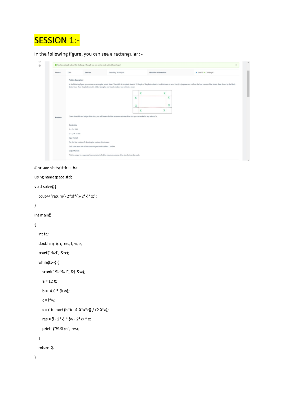 DAA ELAB Coding Assignments Overview - 11204 - Studocu