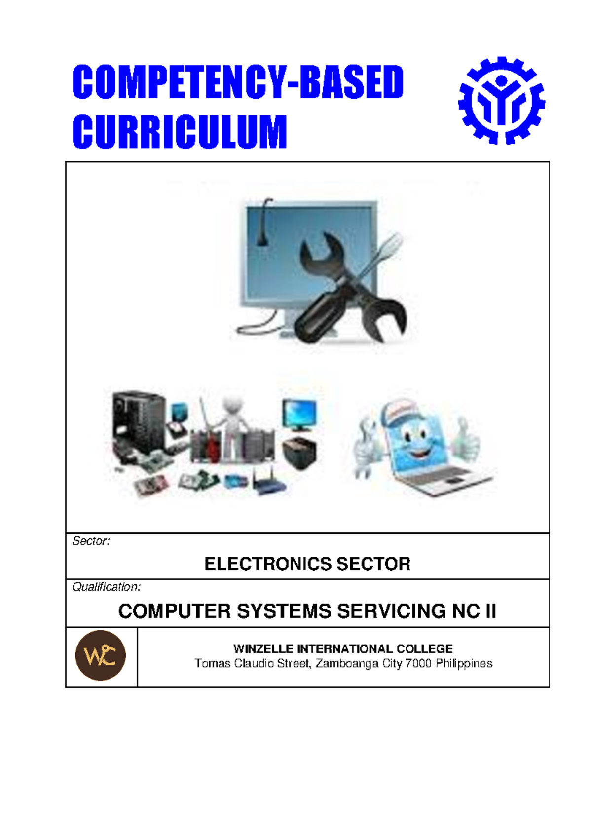 CBC Computer Systems Servicing NC II - Comprehensive Curriculum Guide ...