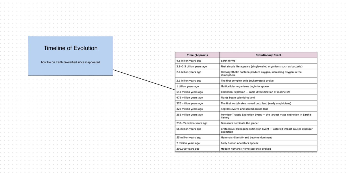 Mindmap 5 - The Story of Evolution (BIO 101) - Studocu
