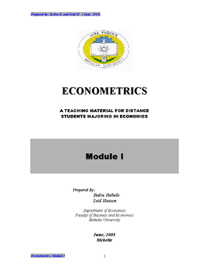 Microeconomics II-Module - Microeconomics II Monopolistic competition ...