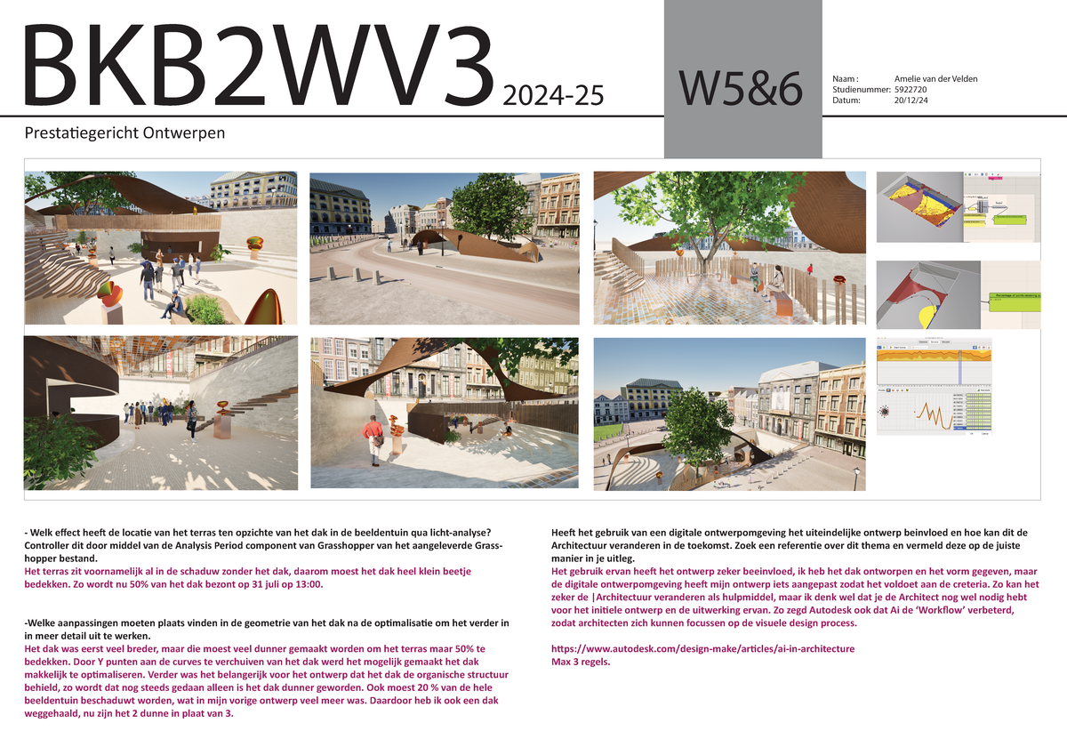 BKB2WV3 2024-25 Week 6 Performance-Oriented Design Poster - Studeersnel