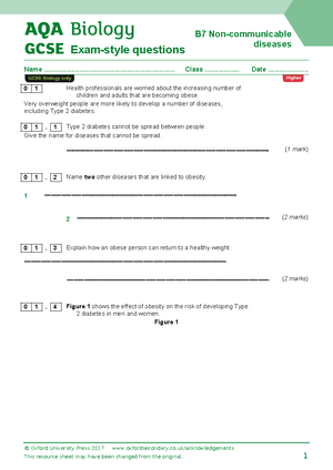 Paper 2 - Homeostasis Controlling the Conditions Inside the Body/Blood ...