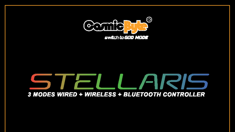 Cosmic Byte Stellaris Controller User Manual & Setup Guide - Studocu