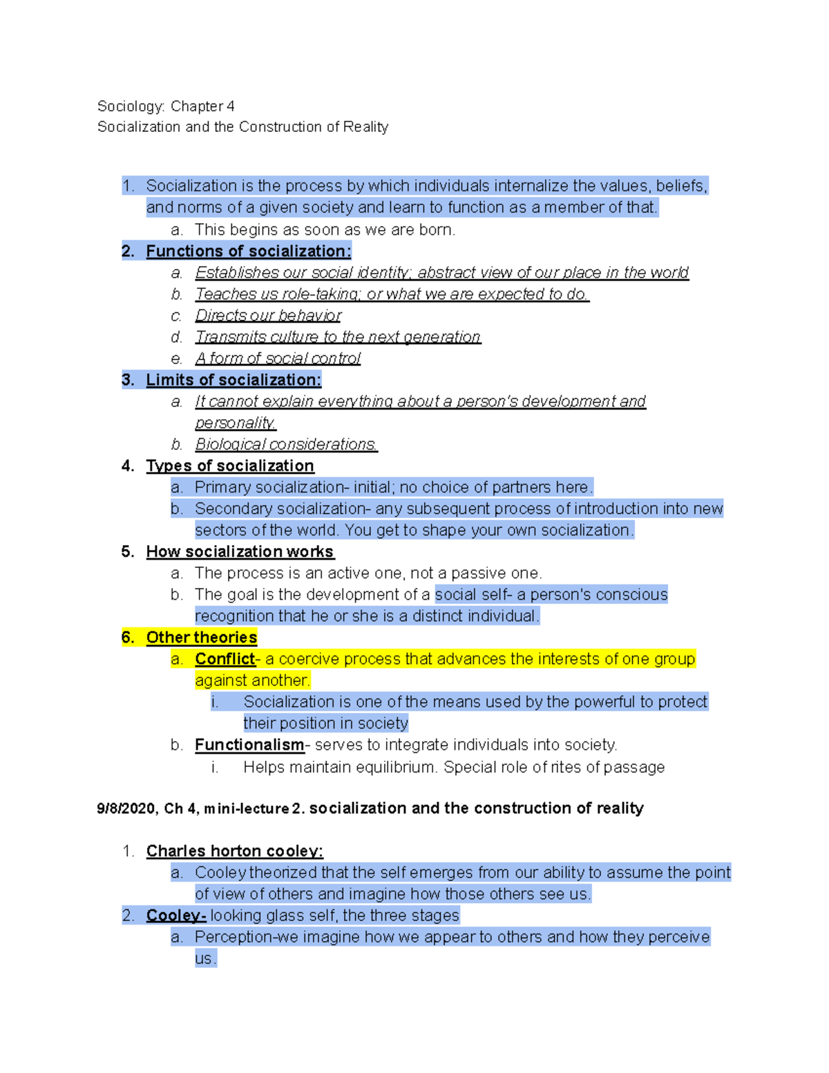 Sociology Chapters 4-6: Socialization, Groups, and Deviance Insights ...