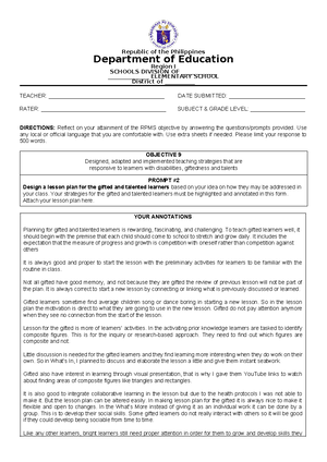 Detailed Lesson PLan TEXT TYPES - DETAILED LESSON PLAN IN ENGLISH 7 ...