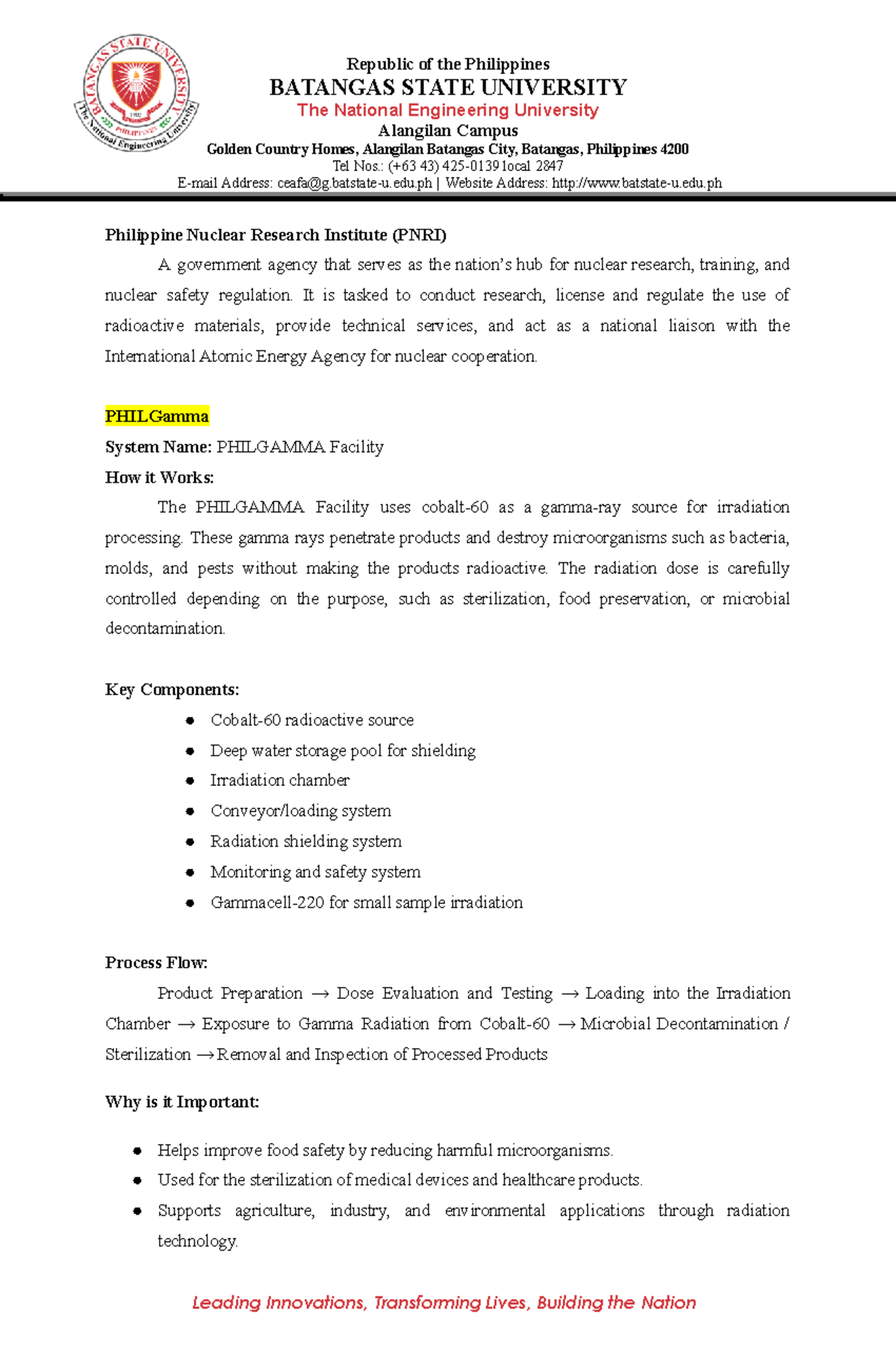 Group 5 - Final Project: Practice Materials on Nuclear Research and ...