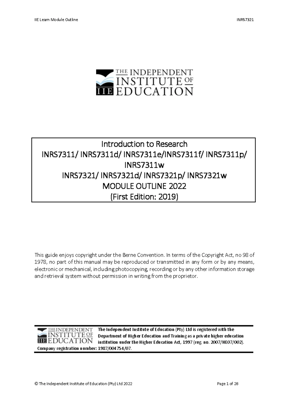 The IIE Adapted Harvard - Anglia Style Reference Guide 2025-11 - Studocu