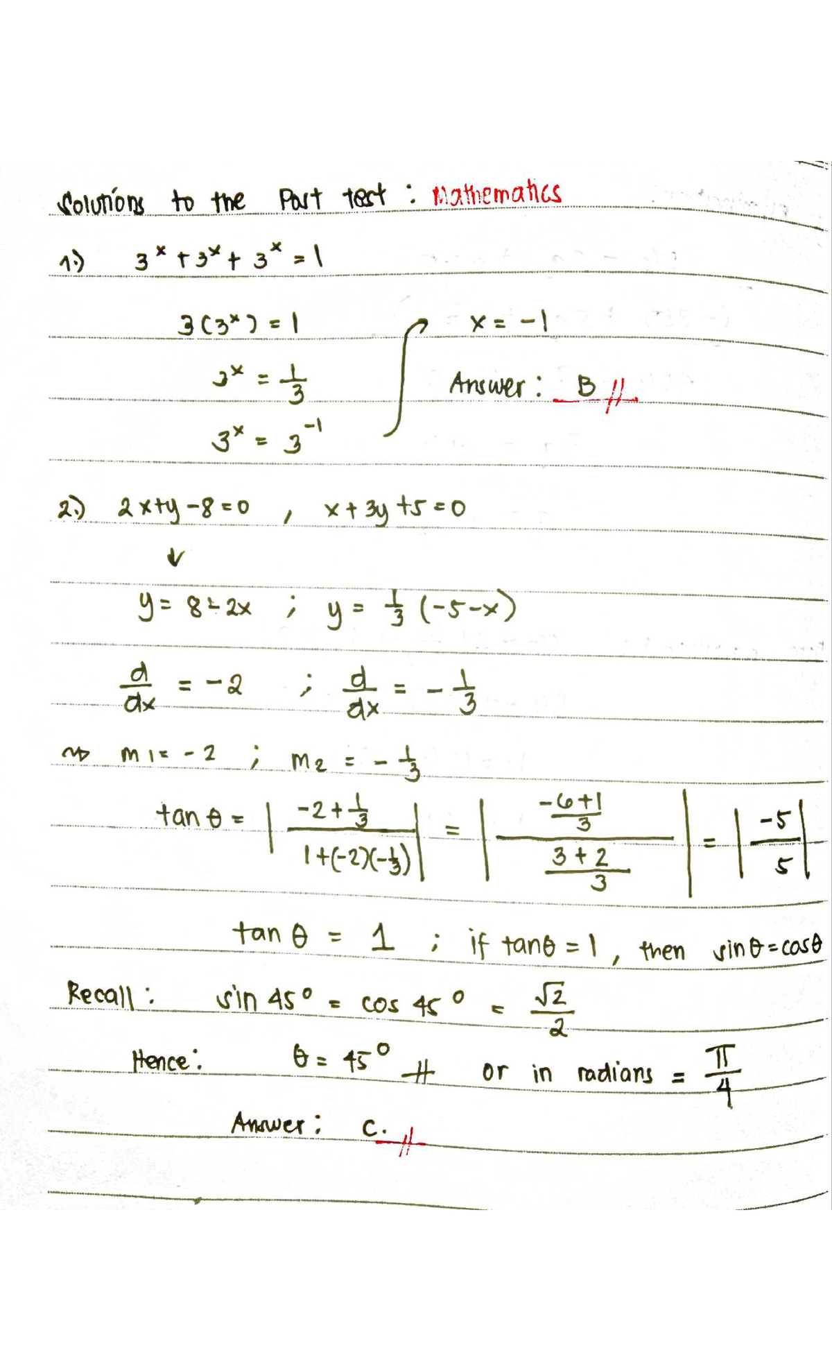 Mathematics 10: Analysis of Factors and Conditions in Memo - Studocu